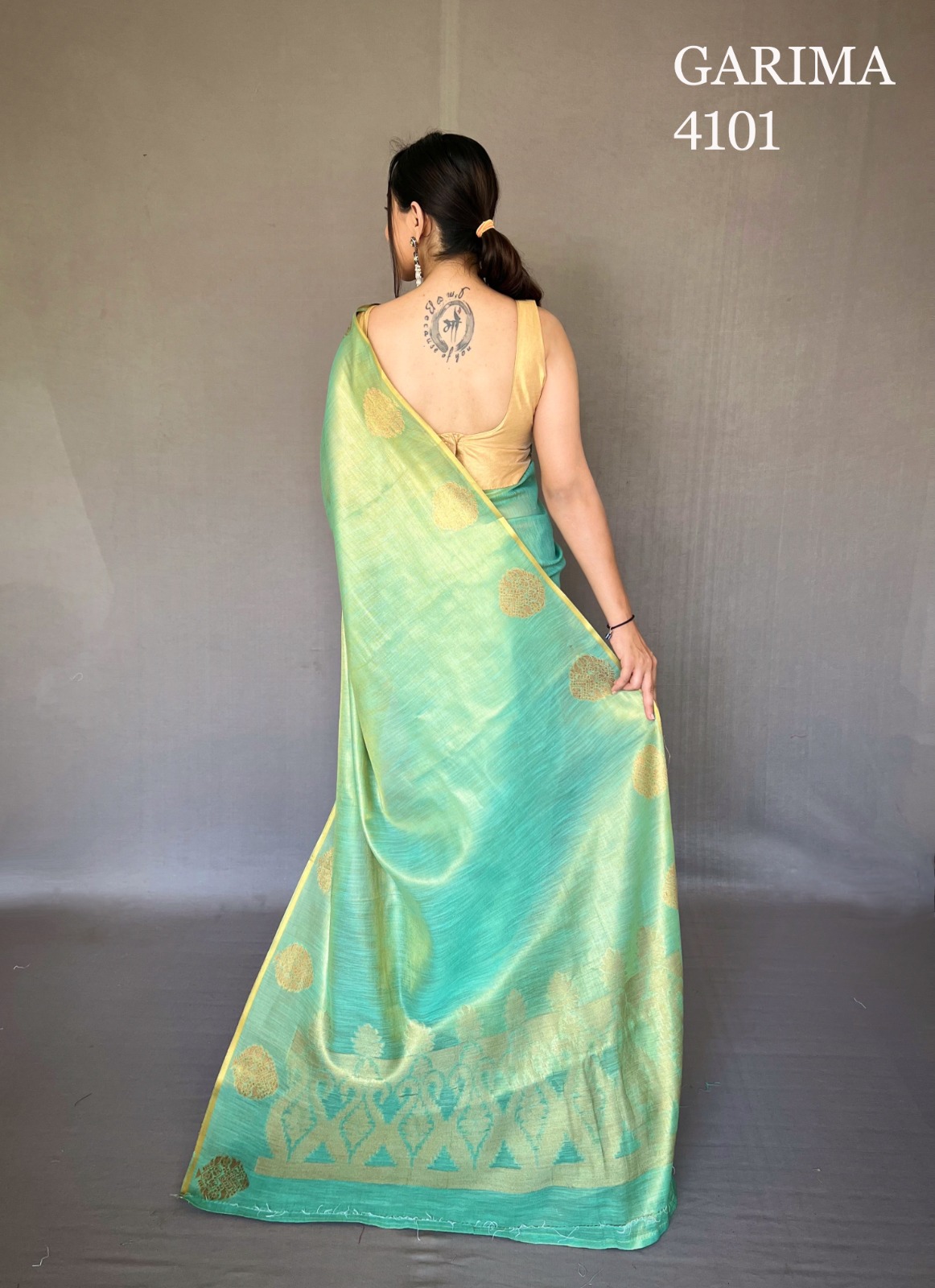 GARIMA BY FASHION LAB JACQUARD ZARI WEAVING SAREE WITH JACQUARD WEAVING ...